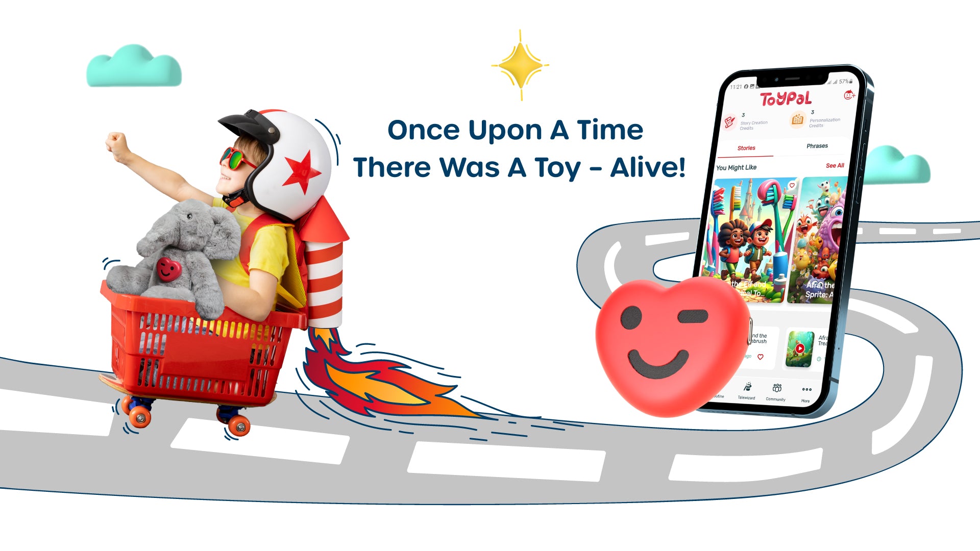 AI powered storytelling toy for kids – Toypal